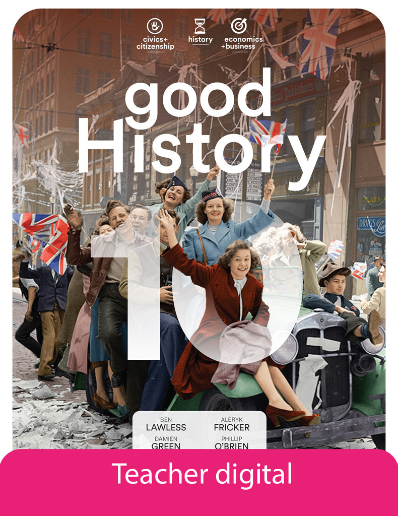 Good History 10 Teacher Digital Access Code — Matilda Education