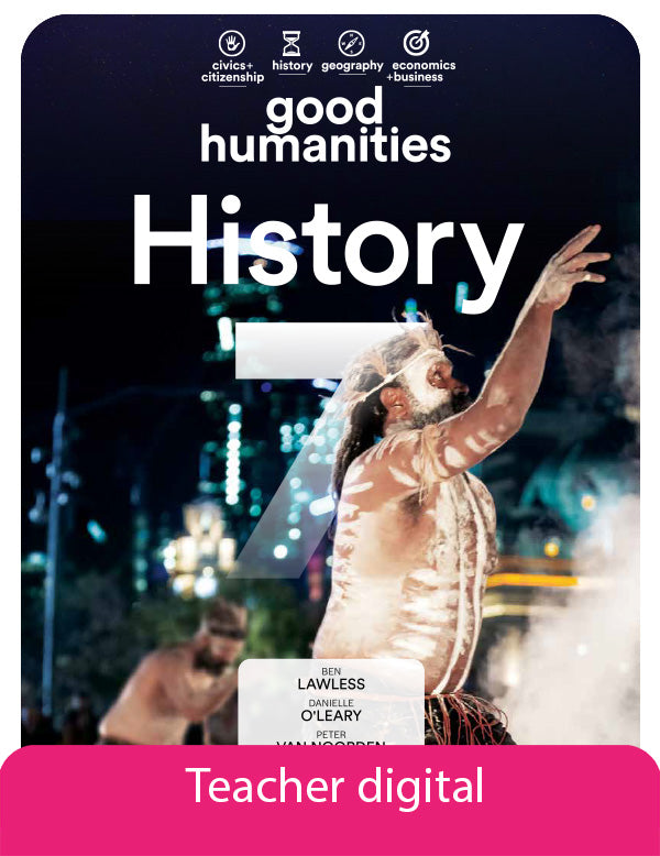 Good History 7 Teacher Digital Access Code — Matilda Education