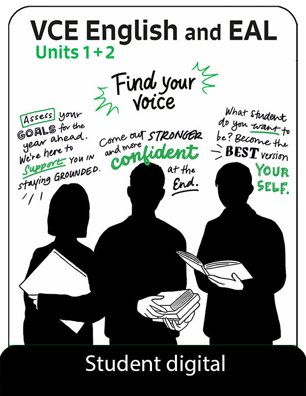 VCE English & EAL Units 1 + 2 Student Digital Access Code — Matilda ...