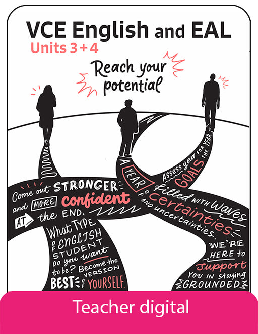 VCE English & EAL Units 3 + 4 Student Book + Digital — Matilda Education